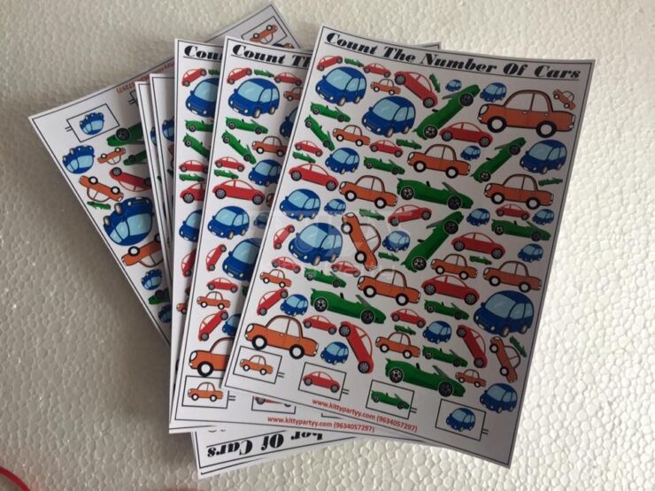 Cars paper Game