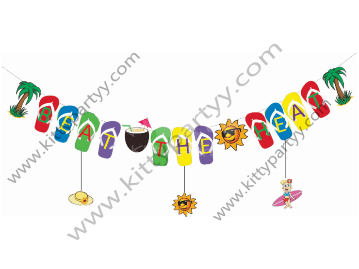 Beat The Heat Summer Theme Banner