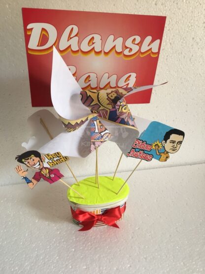 Tapori Theme 3D Center Table Decoration