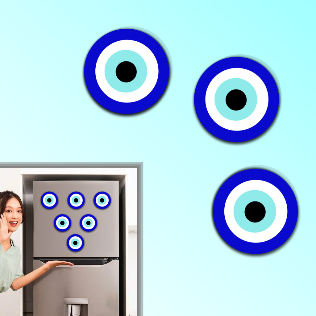 Evil Eye Fridge Magnets - kittypartyy