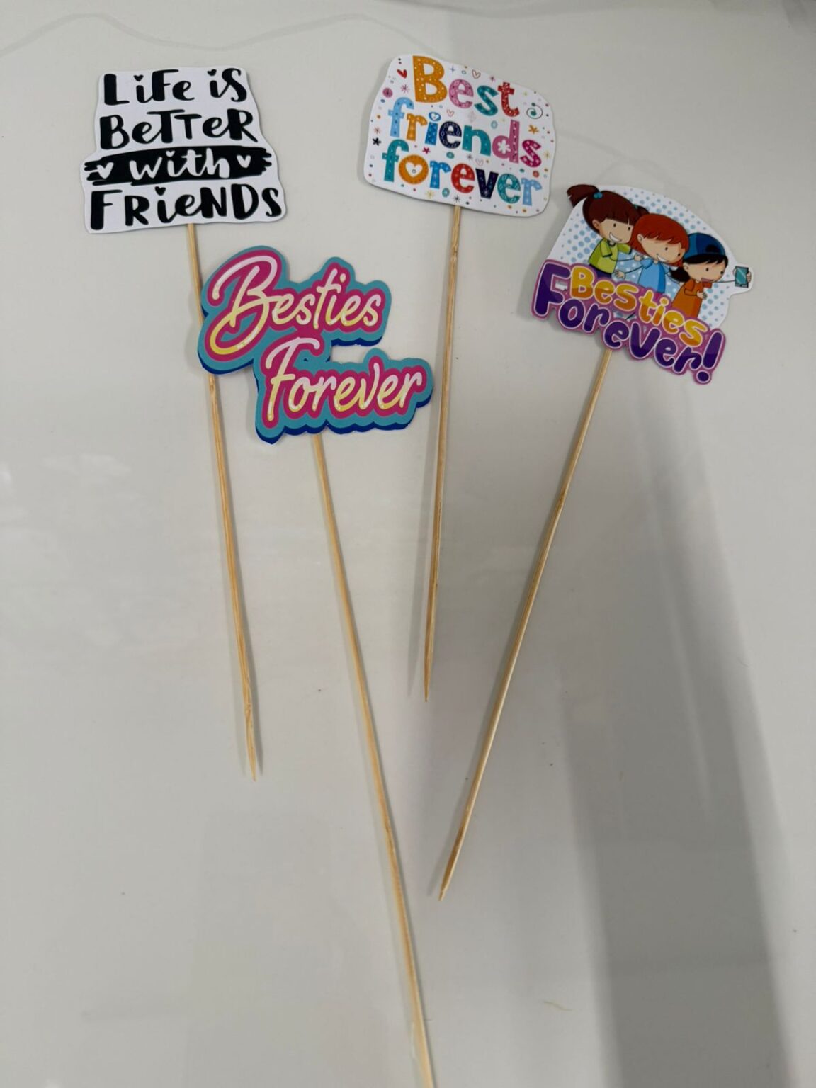 Best Friend theme sticks - kittypartyy