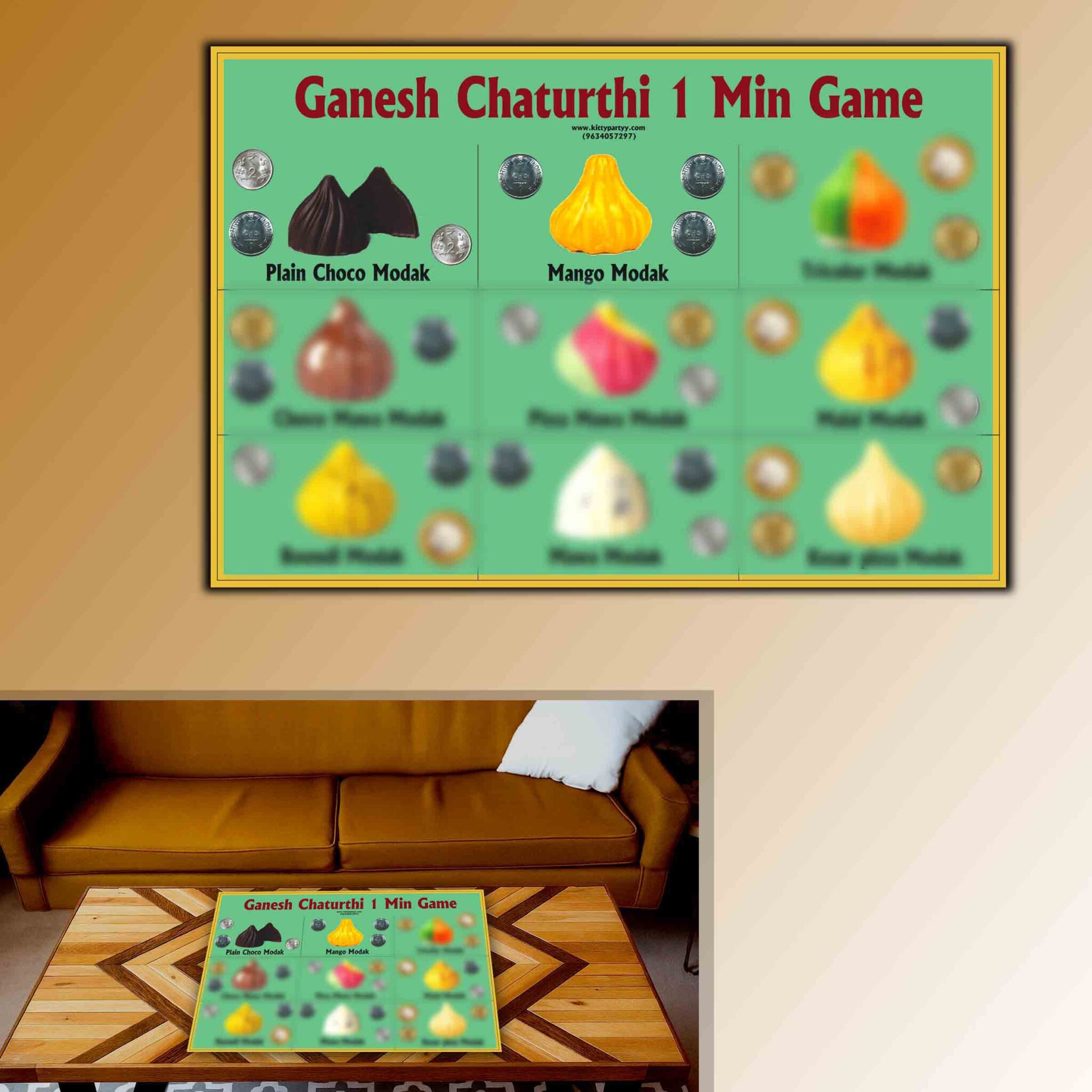 Ganesh Chaturthi 1 Min Game - kittypartyy