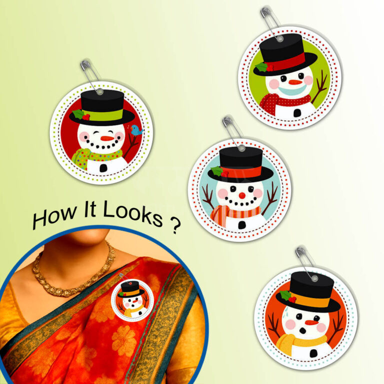 Winter Theme Badges - kittypartyy